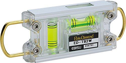 エビス トビレベル-2 ED-TB2W感度:0.05mm/m=0.0286°精度:±1.00mm/m=±0.0573°以内