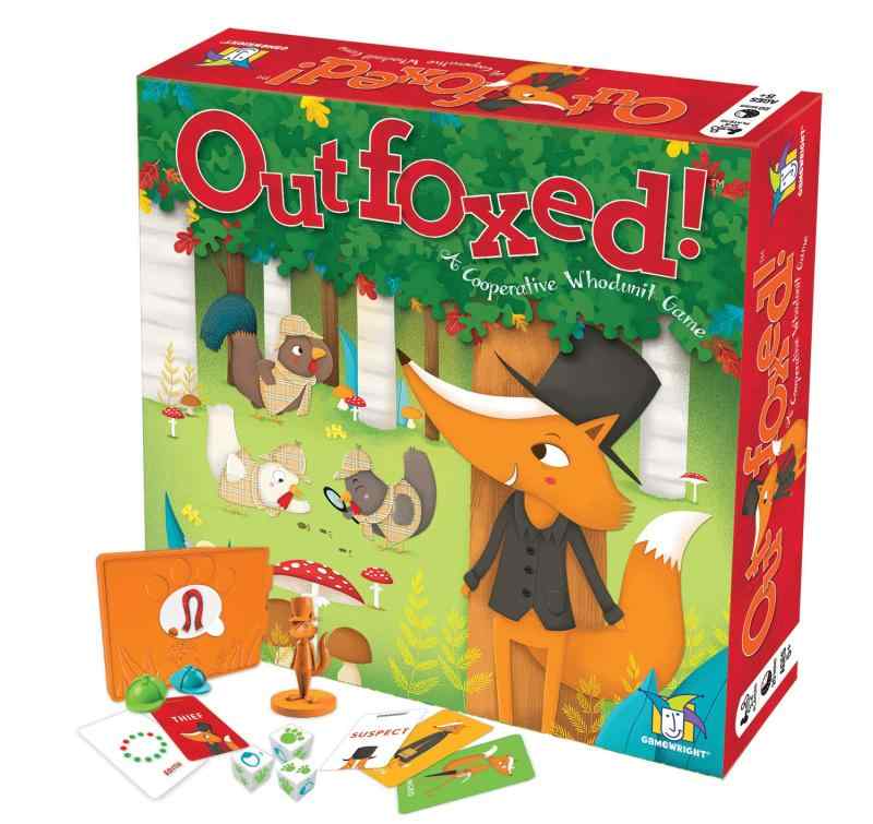 Games - Ceaco Gamewright - Outfoxed Kids New Toys 418