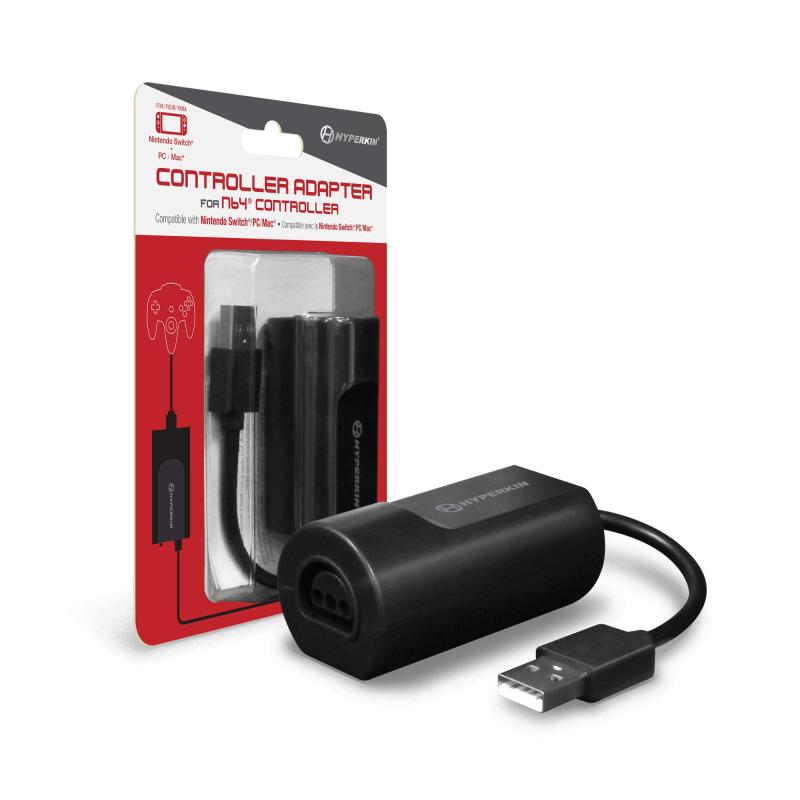 HYPERKIN N64コントローラをNintendo Switch®/Switch2/ PC/ Mac®へ接続するアダプター Controller Adapter for N64®　ControllerNintendo Switch・Sw...