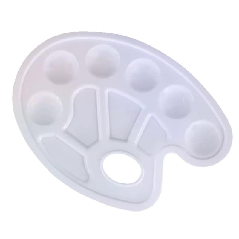 VOXILFE 絵の具 パレット 水彩 顔料パレット 初心者 専門業者 絵画 水彩画 23.5*14cm当社のパレットは、子供、学生、大人、アーティストの絵画やDIYクラフト、アートペイントに最適です。プラスチック素材でできており、丈夫で摩...