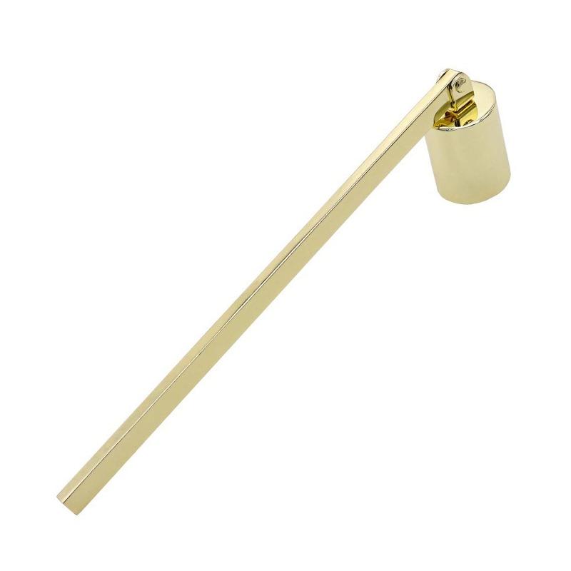 YINKE キャンドル消し 火消しアロマキャンドル キャンドルアクセサリー ローソク消し ろうそく消しツール ステンレス製 角度自在 使い方は簡単 掃除が簡単で 家庭 仏壇用【商品仕様】数量：1個。カラー：ゴールド。サイズ：約16×3.5c...