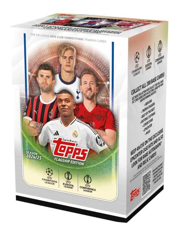 2024-25 UCC Club Competitions VALUE クラブ・コンペティション バリュー2024-25 Topps UEFA Club Competitions - Value Box 7 packs per box - ...