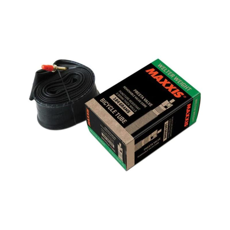 マキシス 27.5×1.75～2.4 仏式 (48mm) ウェルターウェイト チューブ MAXXIS27.5インチのマウンテンバイクタイヤやグラベルライディングアプリケーションの強度対重量比を最適化する特殊な壁厚で耐久性を向上。軽量ウェルタ...
