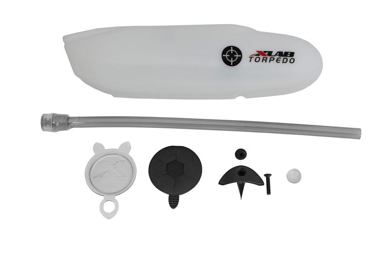 XLAB (エックスラボ) TORPEDO Reload トピード リロード ボトルキット ホワイトトライアスロン用ハイドレーション・ボトルあらかじめエアロバー上にボトルケージを設置しておけば、このフィロードキットをケージに差し込みフロント...