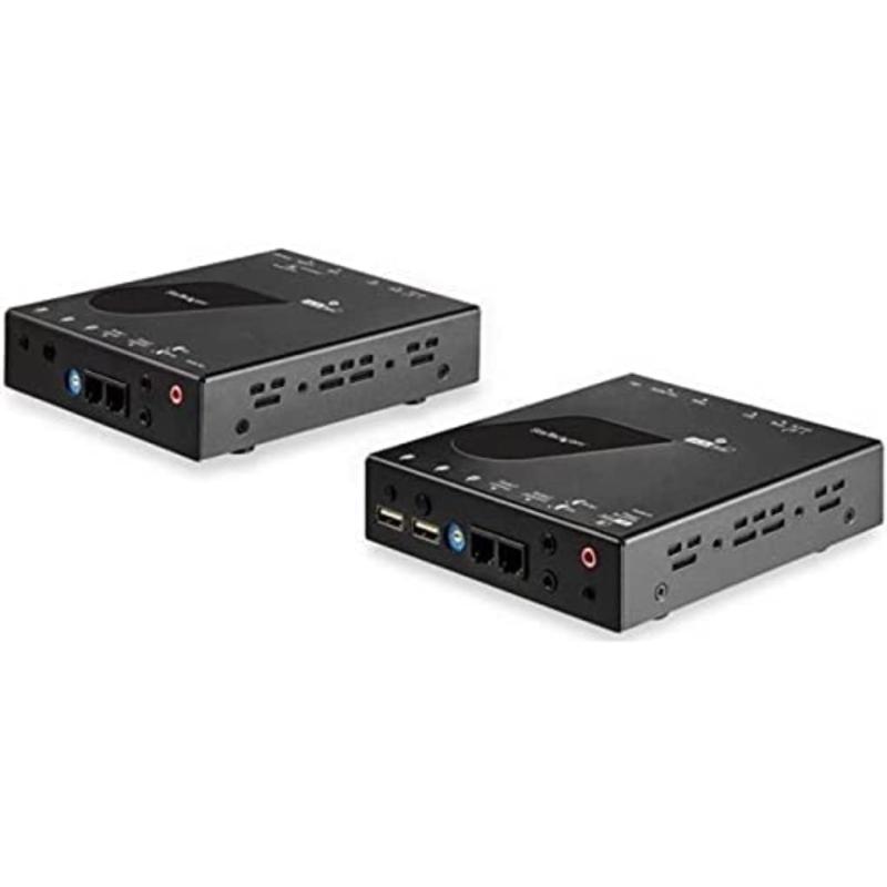 StarTech.com HDMI KVMエクステンダ/HDMI 2.0 &amp; USB 延長器/4K30Hz/100m延長(LANケーブル使用)/コンソール延長器キット SV565HDIPリモートアクセス:KVMスイッチ/コンソールま...