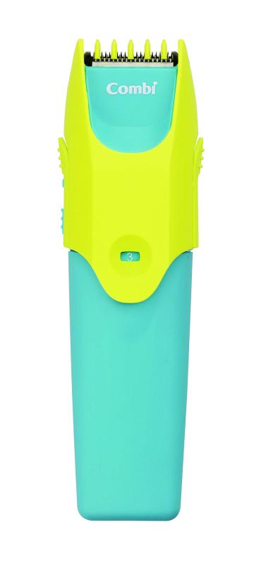 コンビ 洗えるバリカン ポップブルー防滴構造で水洗いOK 自宅で簡単にヘアカットができるバリカン[本体サイズ] W44×D35×H144mm (アタッチメント3mmセット時)[製造国] 中華人民共和国[セット内容・付属品] 本体、刃部専用オ...