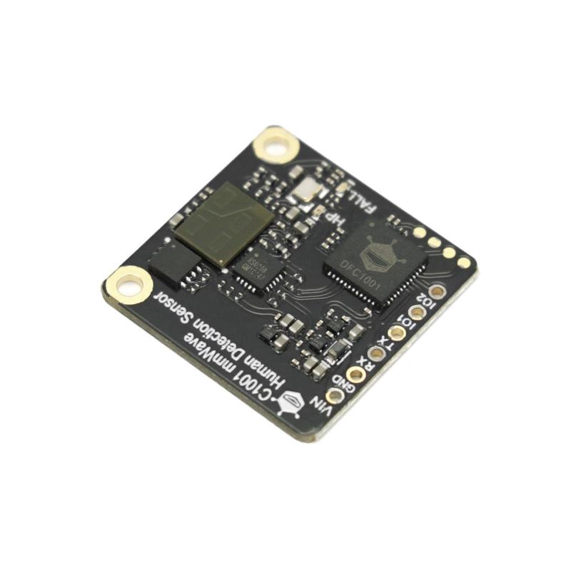 C1001 60GHzミリ波屋内転倒検知センサー for Arduino / ESP32 / micro:bit (11m検知)C1001 ミリ波人体検知センサー: 高精度60GHzミリ波レーダー。点群画像アルゴリズムで姿勢認識・転倒検知・...