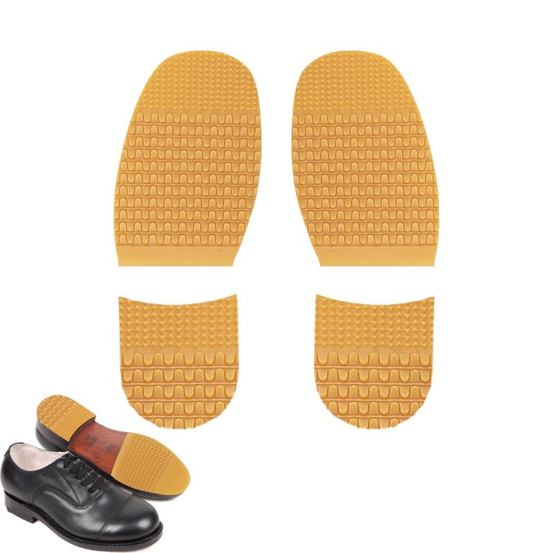 [SZLYTBB] 靴 底 靴底修理シート 靴底滑り止め 靴底ゴム 鋸歯紋に 雨雪・ぬかるみ道路の滑り止め対策 靴底の保護 靴底補修用 静音 軽量 耐摩 自由に裁断可能 マーティンブーツ/登山靴/アウト素材と耐久性: Q3ゴム素材を採用し、...