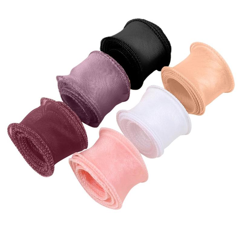 6巻入 オーガンジーリボン 長さ約9m 幅 4cmリボン 飾り 手芸 ラッピング バレンタイン 無地 ギフトラッピング DIY 花束弓,結婚式パーティーの装飾 ヘアアクセサリー【商品仕様】オーガンジーリボン6巻入り、サイズ： 長さ約9m ×...