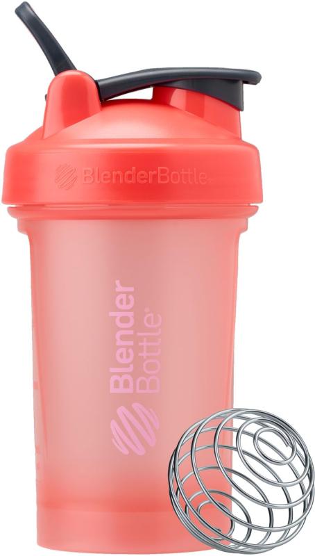 BlenderBottle Classic 28oz プロテインシェイカー ブレンダーボトル正規品 容量800ml（メモリ600ml） フルカラーホワイト BBCL28-FCWH主要素材：ポリプロピレンサイズ：800ml本体素材：トライタン...