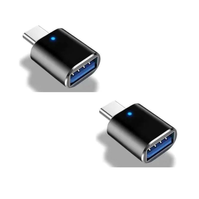 PETFROH USB Type C変換アダプタ USB 3.0 高速転送 急速充電 OTGコンバーター メモリ マウス キーボードiPhone 13 14 15 iPad Pro Air MacBook 対応 2個セット【高速転送＆急速充...