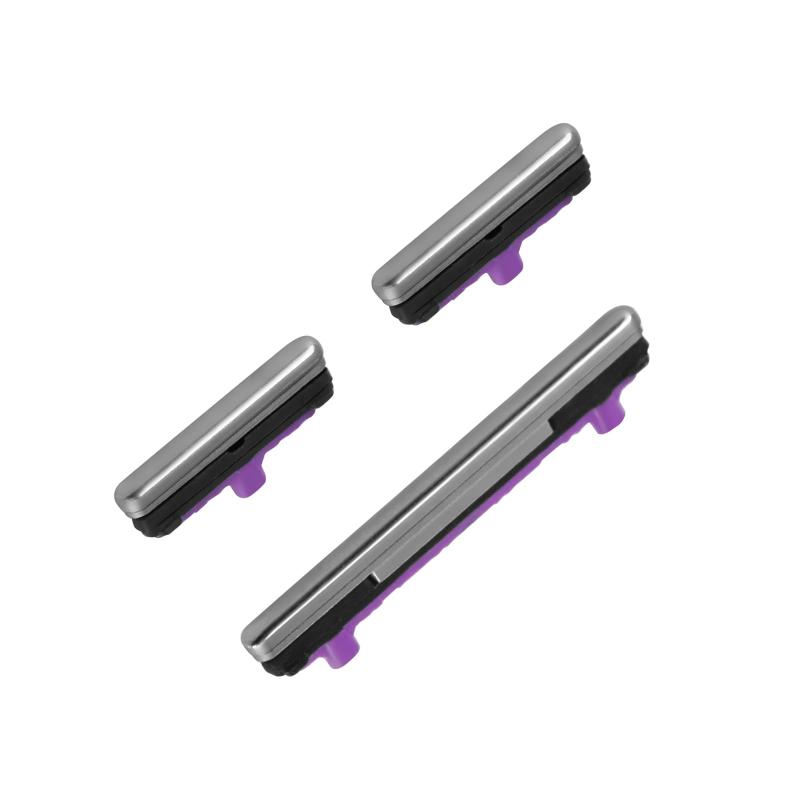 JOYSOG S10 Power Volume Button for Galaxy S10/S10+ サイドパワーオンオフボリュームアップダウンボタンキー交換修理部品内容物:1*電源オンオフボタン+音量ボタンサイドボタン。 S10/S10+...