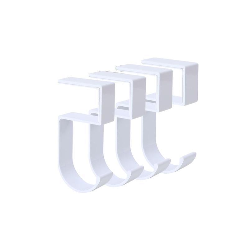 テーブルフック 机フック デスク 耐荷重20kg 高強度タイプ 荷物 耐久性 カップ掛け 吊り下げ 旅行 外出用 四個入り1.セット内容：ホワイト4個入り、サイズ：100 MM×48.5 MM×30 MM2.高品質材質：高強度、耐食性のアル...