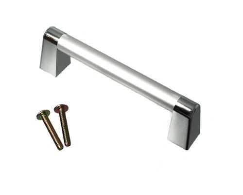 アイワ アルミパイプハンドル 角座 90mm シルバー 00113438-1 AP-435C90mm