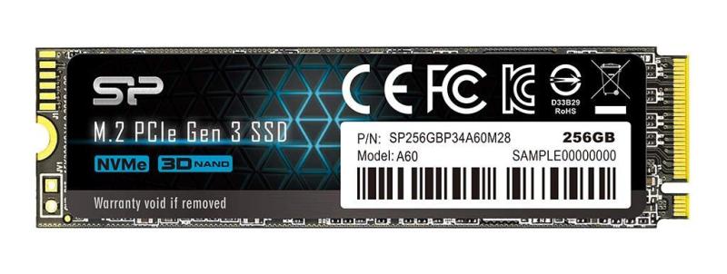 シリコンパワー SSD 256GB 3D NAND M.2 2280 PCIe3.0×4 NVMe1.3 P34A60シリーズ 5年 SP256GBP34A60M28ゲーマーの様々な要求にもこたえる、高速、高性能、低消費電力を実現。データ保...