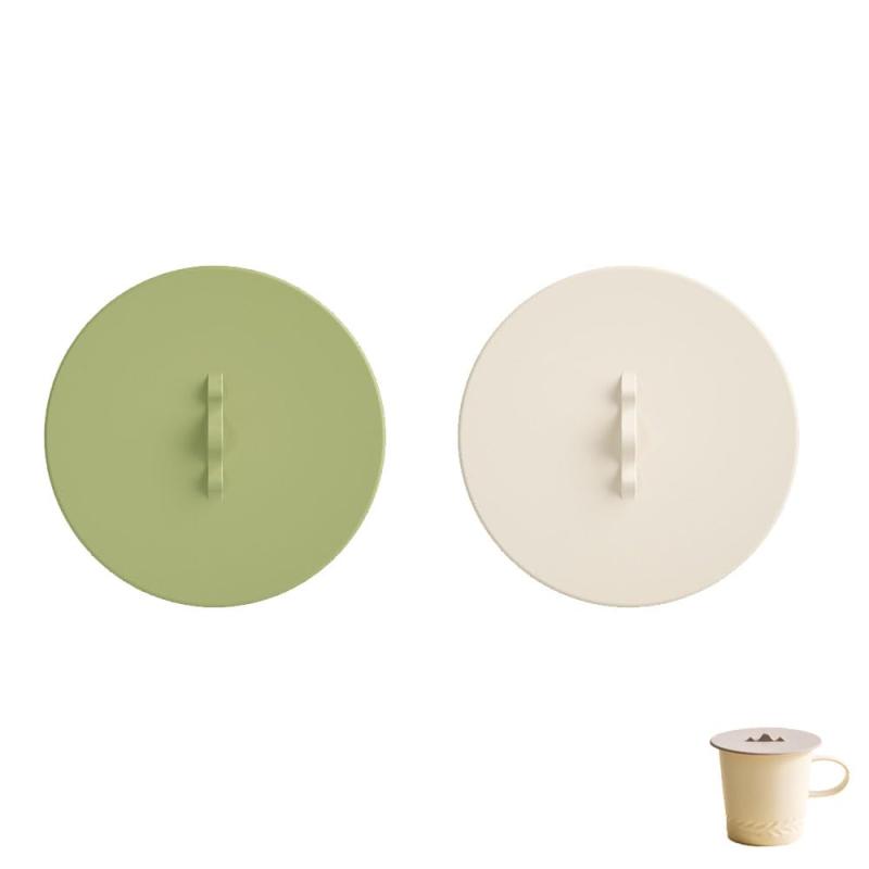 ップ用蓋 マグカップ用蓋 クリエイティブシリコンカップカバー コーヒーカップ用蓋 シリコンカップカバー シリコンコースター 保温カップカバー 防塵カバー ファッショナブルカップカバ【食品グレードシリコーン素材、安全で安心】食品接触基準に適合...