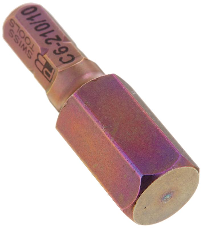 PB SWISS TOOLS C6-210-10 六角ビット全長(mm)：33 対辺(mm)：10 差込角：1/4インチ(6.3mm)hex 軸長(mm)：20 刃先：[[(+)]]0 刃先：［［＋］］0 差込角：1/4インチ(6.3mm)...