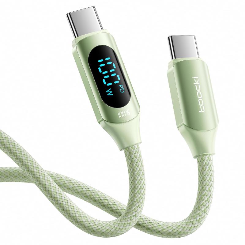 toocki usb c ケーブル100W JUEDUIBDUSB C to USB C Cable