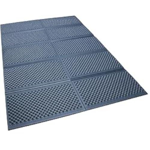角利産業 サンドリー(SUNDRY) 折りたたみクッションマット インディゴブルー 200×140cm アウトドア キャンプマット プールマット レジャー ピクニック 防災 災害 避難所折りたたんでコンパクトに収納できるクッションマット、キ...