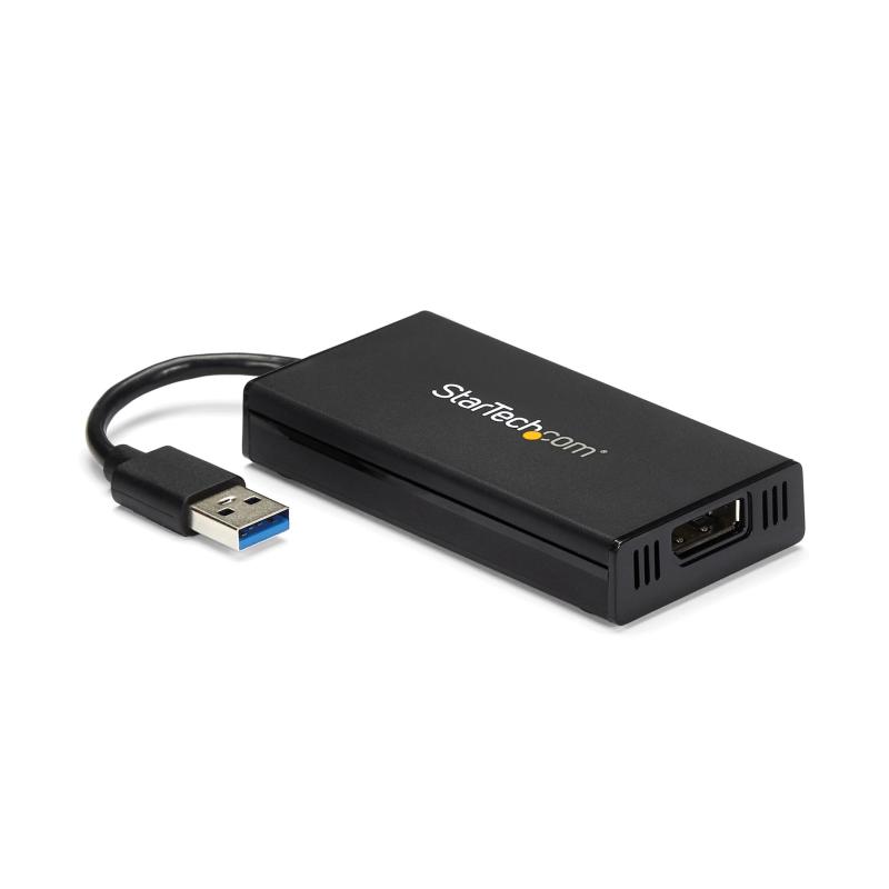 StarTech.com USB 3.0接続4K対応DisplayPortアダプタ DisplayLink認定 Ultra HD USB Type-A(オス) - DP(メス) USB32DP4K性能：USB Type-Aポート経由でパソコ...