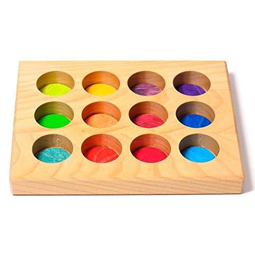 GRIMM'S グリムス GMソーティングボード・ベーシック GM10576サイズ：17×13.5×2cm、対象年齢：1歳頃から