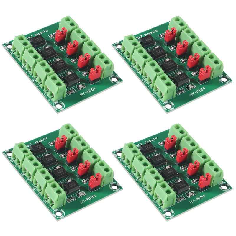 ACEIRMC 4個 4CH オプトカプラ PC817 2チャンネル アイソレーションボード 電圧変換アダプタモジュール 3.6-30V ドライバー 光電絶縁モジュール (4CH オプトカプラ)PC817 Optocoupler アイソレー...