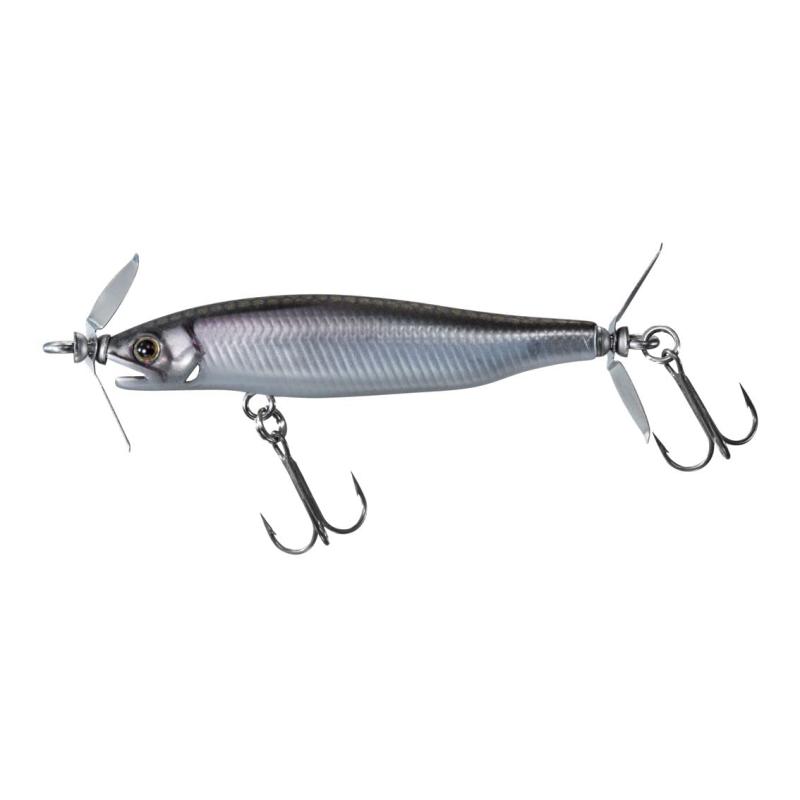 ダイワ(DAIWA) バスルアー ガストネード55FS マットHMワカサギウォータースルーギル構造搭載。投げて巻くだけのシンキングプロップベイト。【自重(g)】: 4.2【サイズ(mm)】： 55【タイプ】： ファストシンキング【フック】:...