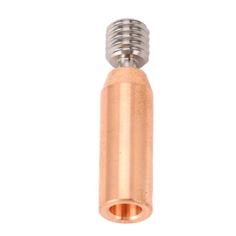 3D チタン合金 プリンター 紅銅バイメタルヒートブレーキ ノズル Ender 3ホットエンド対応 3D スロート【商品仕様】アイテム タイプ: 3D プリンター スロート ノズル；素材: チタン合金、赤銅；用途: 1.75mm フィラメン...