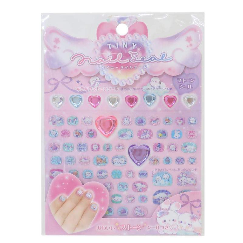 [キッズコスメ]タイニーネイルシール/おやすみバニーはるだけでオシャレな爪に大変身スキンケア/人気/美容/ショッピング/ストア生活雑貨 おしゃれ ファッション お祝い ギフトに 日用雑貨
