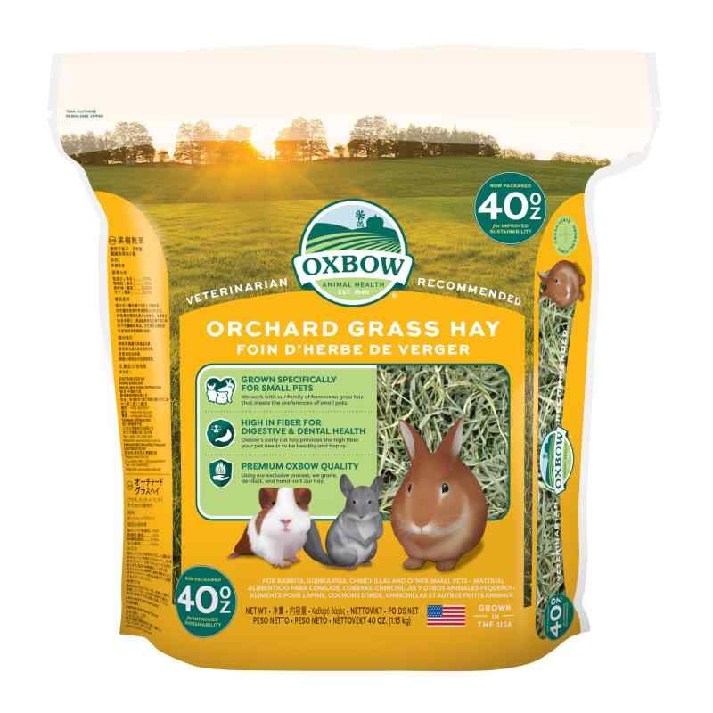 OXBOW オーチャードグラス 1130g うさぎ 小動物 牧草【柔らかな食感&amp;甘い風味】柔らかな食感と自然な甘い風味で、ウサギ、モルモット、小さな草食動物にアピールするオーチャードグラス干し草は、自然な噛み行動を促しながら健康的な...