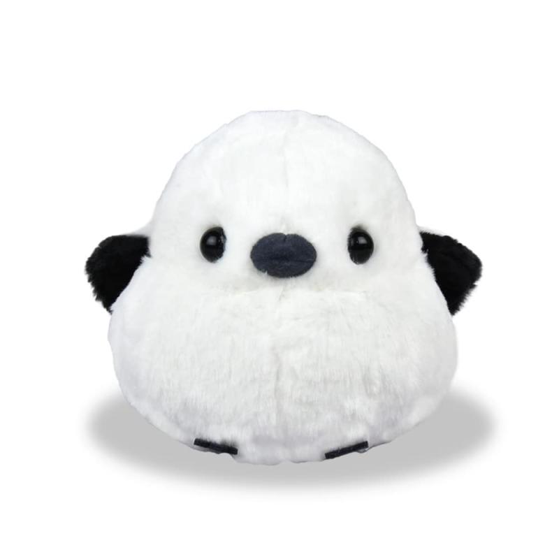 Amuse アミュファン(AMUFUN) ふくふくシマエナガVJB シマちゃん:703274ふくふくシマエナガのシマちゃんが、いつもよりちょっぴり大きなお手頃サイズで登場サイズ：H15.0cm × W17.0cm × D16.0cm商品名変...