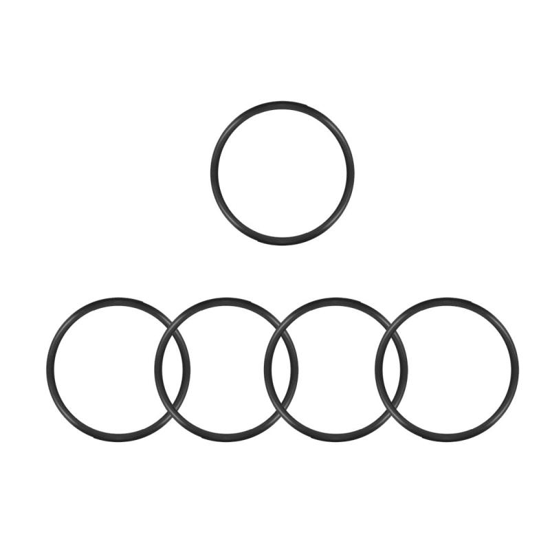 Ofowin 5個入り Oリング ニトリルゴム 80mm x 90mm x 5mm ブラック オーリング 80mmの内径 90mmの外径 5mm幅 円形 シール ガスケッ ト耐熱 耐油 防水 耐摩耗性 車 エアコン 各種機器のガスケットに ...
