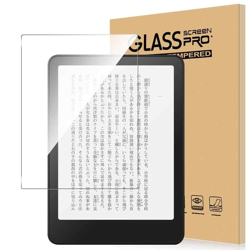 For Kindle Paperwhite 第12世代 2024 7インチ フィルム 強化ガラス 高透過率 高感度タッチ 硬度9H 指紋防止 Greerass 気泡防止 撥水撥油 耐衝撃 貼り付け簡単 液晶保護 超薄飛散防止 NEW 7イン...