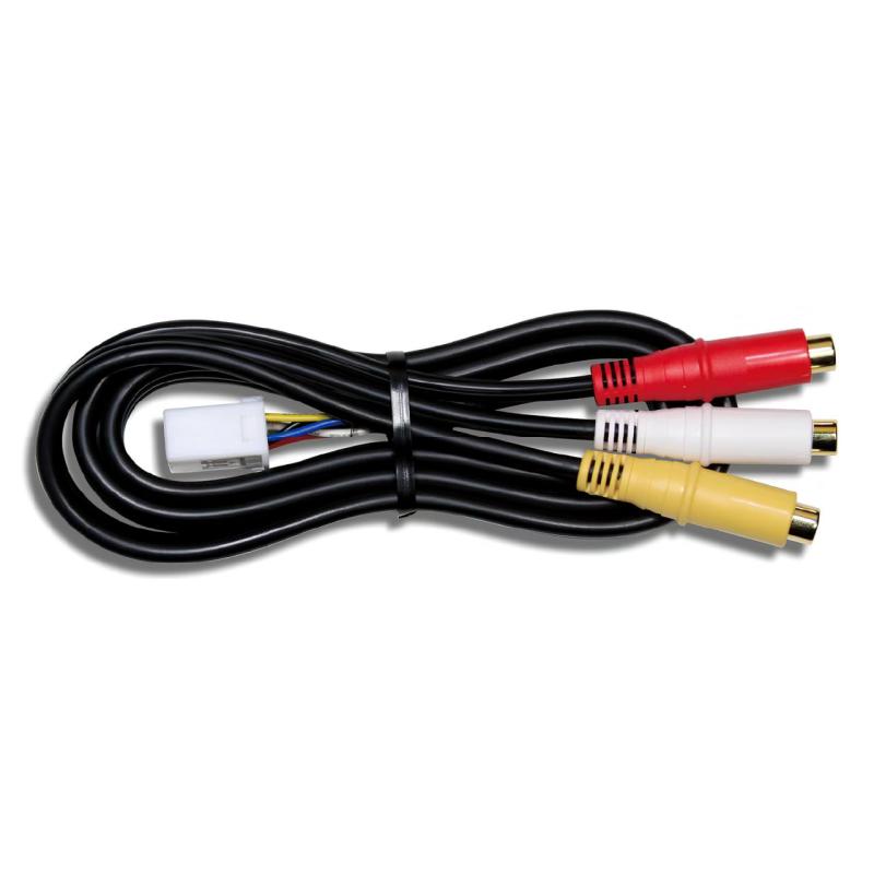 ビートソニック映像入力アダプター AVC36 : トヨタ ディーラーオプションナビ用 RCA映像/音声L/R 1m 同軸ケーブル 純正ナビミラーリング対応 (地デジ/ビデオ/DVD/ゲーム接続可能)機能: アナログ外部入力追加適合車種: ト...