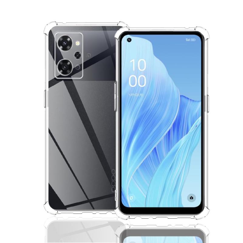 Wekrsu 対応 OPPO Reno9 A ケース 柔軟 TPU カバー 全透明 散熱加工 黄変しにくい おっぽ スマホ9Aケース [ 全面保護カバー 耐衝撃 落下防止 すり傷防止 薄型 軽量 携帯便利 ] Reno7a ケースWK-T-...