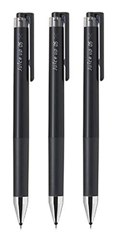 パイロット ゲルインキボールペン ジュース アップ 極細 0.5mm 黒 LJP-20S5-B 3本組みサイズ: 最大径φ 10.5mm　全長 142.8mmインキ: 水性顔料ゲルインキ方式: ノック式ペン先: 極細 0.5mm