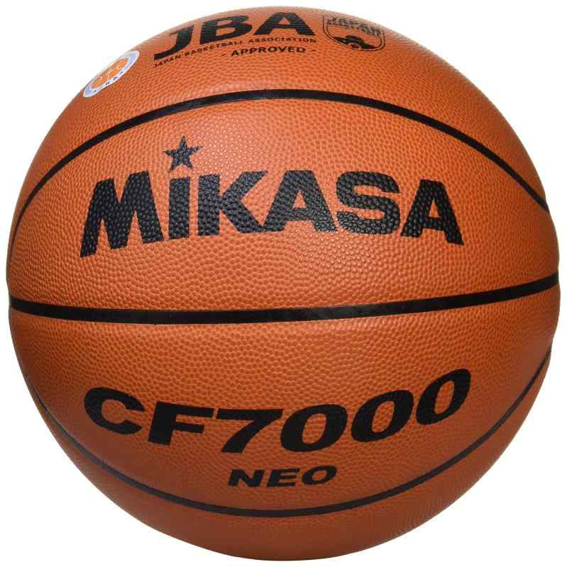 ミカサ(MIKASA) バスケットボール 日本バスケットボール協会検定球 7号 (男子用・一般・社会人・大学・高校・中学) 特殊天然皮革 茶 CF7000-NEO 推奨内圧0.315(kgf/㎠)日本バスケットボール協会検定球円周74.9~...