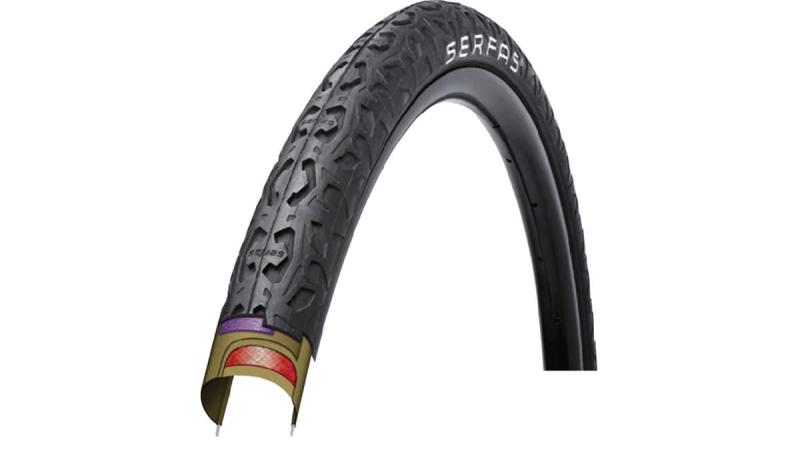 SERFAS(サーファス) タイヤ ドリフターシティ 29インチx2.0軽い走行抵抗と高いグリップを両立した特殊トレッドの高耐久シティタイヤ通常のMTBタイヤを反転させたような特殊トレッドパターンで、舗装路での軽い走りと滑りやすい路面でのグ...