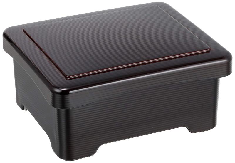 若泉漆器 うなぎ重 象足千筋丼重 溜内朱塗 1段 1-571-2本体:約16.8×14.3×7.3cm本体:ABS樹脂生産国:日本