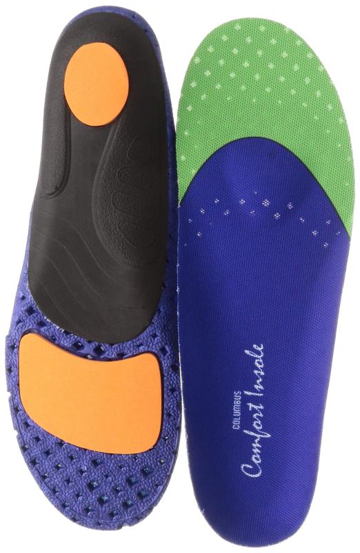 [Columbus] [コロンブス] インソール コンフォートスポーツ メンズ ブルー L安定感を高めバランスを保持します。スポーツシューズへの使用が効果的抗菌・消臭加工M(25.5~26.0cm),L(26.5~27.0cm),LL(27...