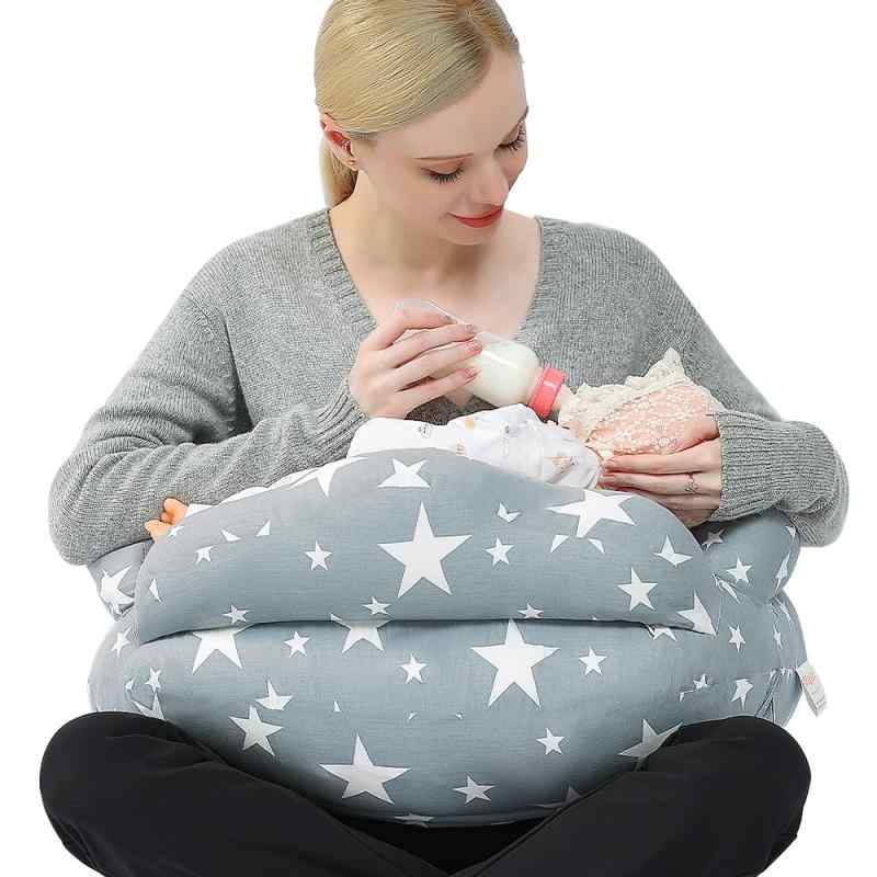 Chilling Home 授乳クッション 調整可能 ストラップ付き 授乳枕 母乳育児・ミルク兼用 取り外して洗えるカバー 新生児の授乳姿勢をサポート ズレにくい固定設計 家庭用・ギフトにも最適【母乳育児・ミルク兼用】新生児の授乳時に赤ちゃ...