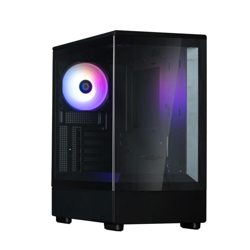 ZALMAN P10 Black ピラーレス構造採用 ミニタワー Micro-ATX PCケース ブラック CS8958CS8958 日本正規製品 1年サイドとフロントにツールレスで脱着可能な強化ガラスパネルを採用、柱のない構造によりPCケ...