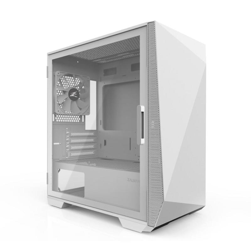 ZALMAN Z1 Iceberg White ミニタワー型PCケース 多角形デザイン ホワイト CS8340CS8340 日本正規製品 1年多角形デザインのフロントパネルを備えたMicroATXサイズのPCケースです。最大330mmの拡張...