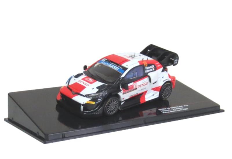 国際貿易(KOKUSAI BOEKI) ixo 1/43 トヨタ GR ヤリス ラリー1 2022年モンテカルロラリー #18 勝田貴元/A.Johnston 完成品パッケージサイズ：80×165×65(mm) 重さ:245(g)