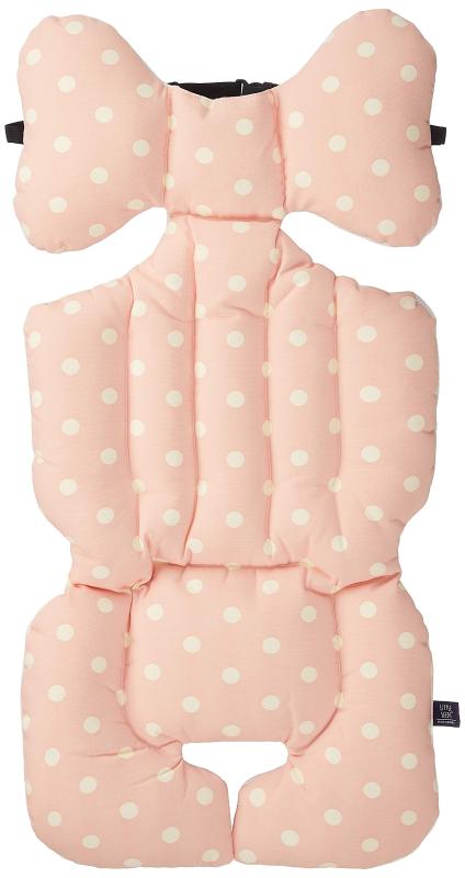 LITTLE SEEDS(リトルシード) ベビーカーシート lovely dot (pink) 2か月~[本体サイズ] 約34x69x6cmハンドメイド・丸洗い可能・衝撃吸収[製造国] 大韓民国