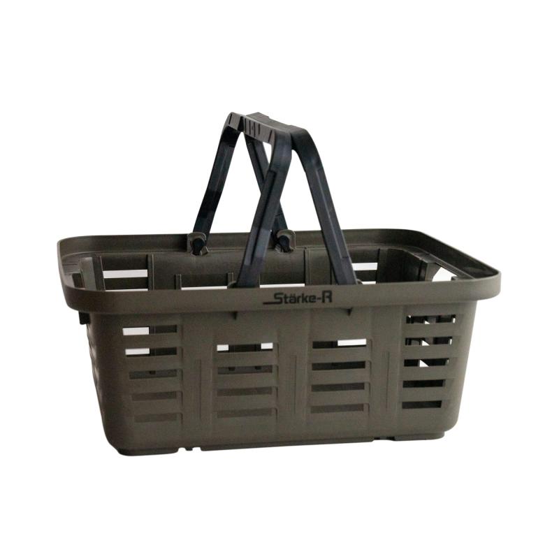 リングスター Starke-R バスケット ロー オリーブドラブ STR-465SSND L465×W395×H185mm、内寸L365×W285×H175mmサイズ:L465×W395×H185mm、内寸L365×W285×H175mm重...