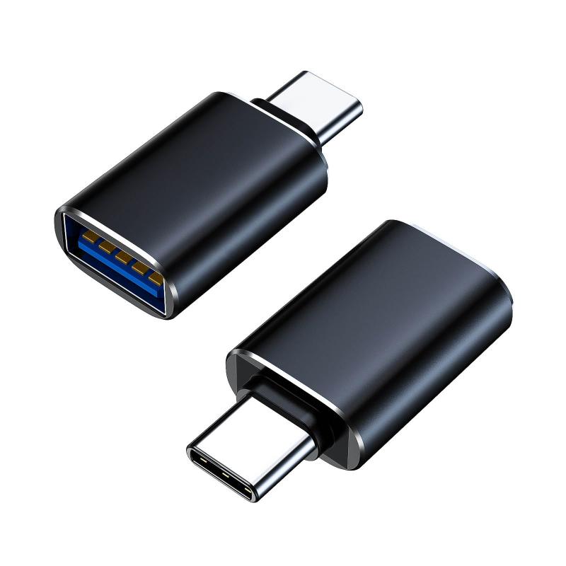 [SZSL] USB Type C 変換アダプター USB3.0 5Gbps高速転送 タイプC OTG対応 MacBook, iPad Pro, MacBook/XZ2, Samsung S10などタイプc多機種対応 2個セット【高速データ...