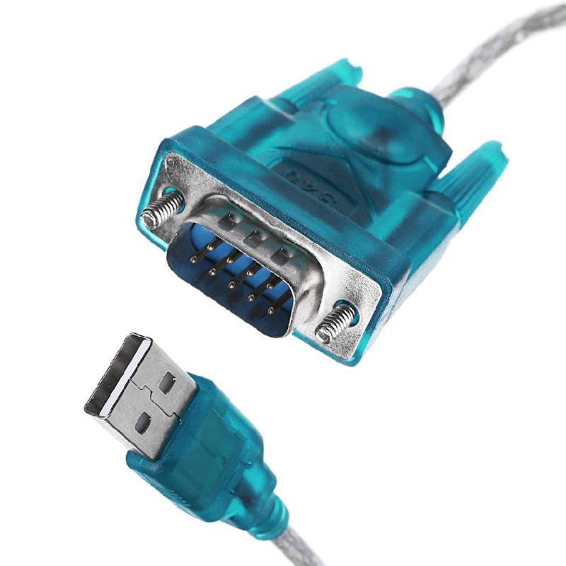 USB to RS 232コンバータ USB変換DB 9ピンシリアルライン CH340チップ内蔵 Windows/Vista/Mac OSなど対応 0.8 M 青【商品内容】USBシリアルコード9ピンアダプター*1本、長さ：80 CM、線材...