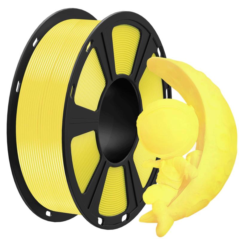 GEEETECH フィラメント PLA 3Dプリンター フィラメント 3Dペン PLA 造形材料 寸法精度+/- 0.02 mm 正味量1KG 1.75mm径 （黄色/イェロー）【耐久性と信頼性】 当社の GEEETECH 1.75mm P...