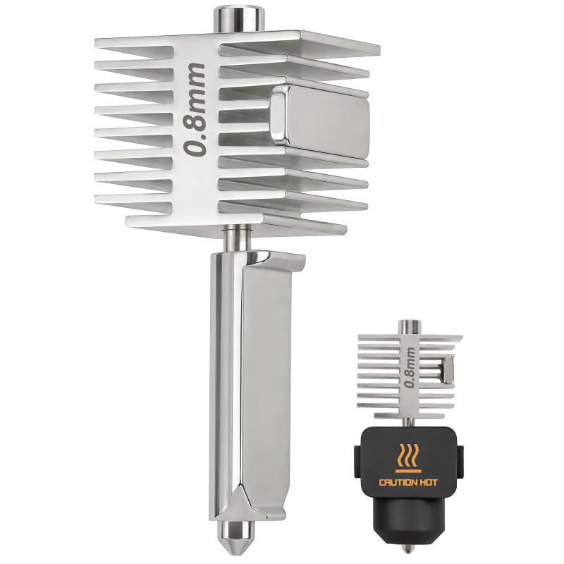 GOKEI Bambu Lab A1 A1 mini対応 一体型ホットエンド 硬化鋼ノズル 0.4mm 0.6mm 0.2mm マグネット式クイック固定 プラグアンドプレイ 高温・高速プリント対応 耐摩耗性 シリコンソックス・クリーニング✅...